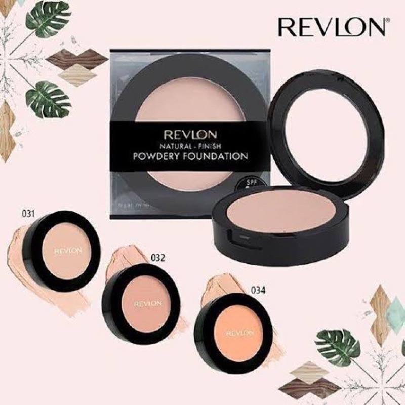Jual REVLON POWDERY FOUNDATION SPF 15 PA++ 14g | Shopee Indonesia