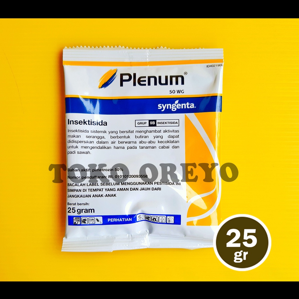 Jual PLENUM 50 WG 25 GRAM KEMASAN PABRIK INSEKTISIDA | Shopee Indonesia
