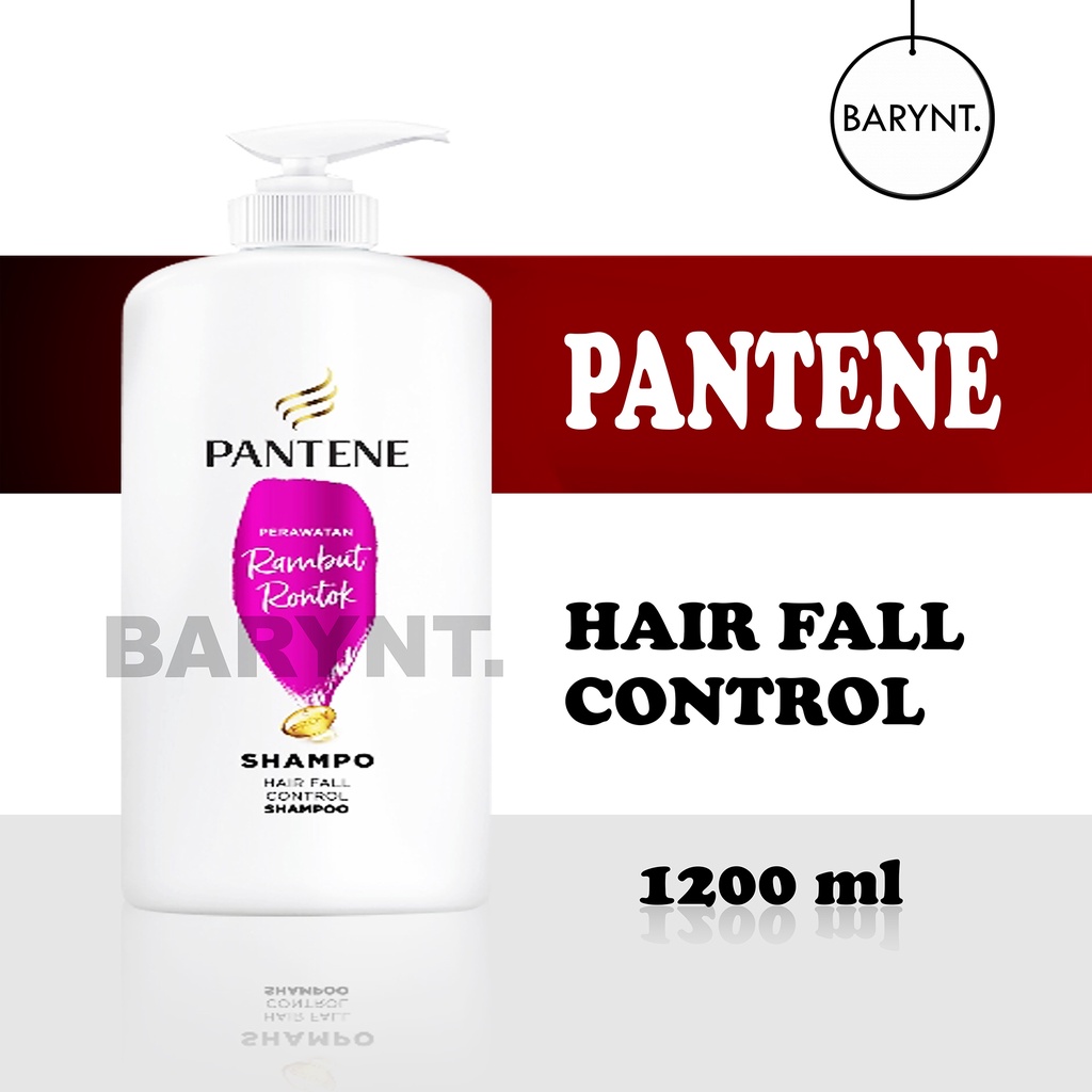 Jual PANTENE Shampoo Hair Fall Control Perawatan Rambut Rontok 1200ml ...