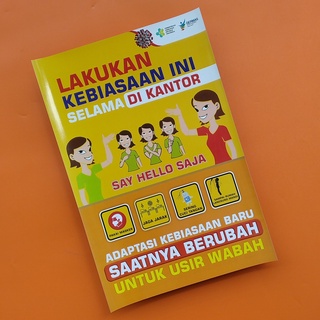 Jual Poster Adaptasi Kebiasaan Baru di Kantor, Poster Prokes untuk ...