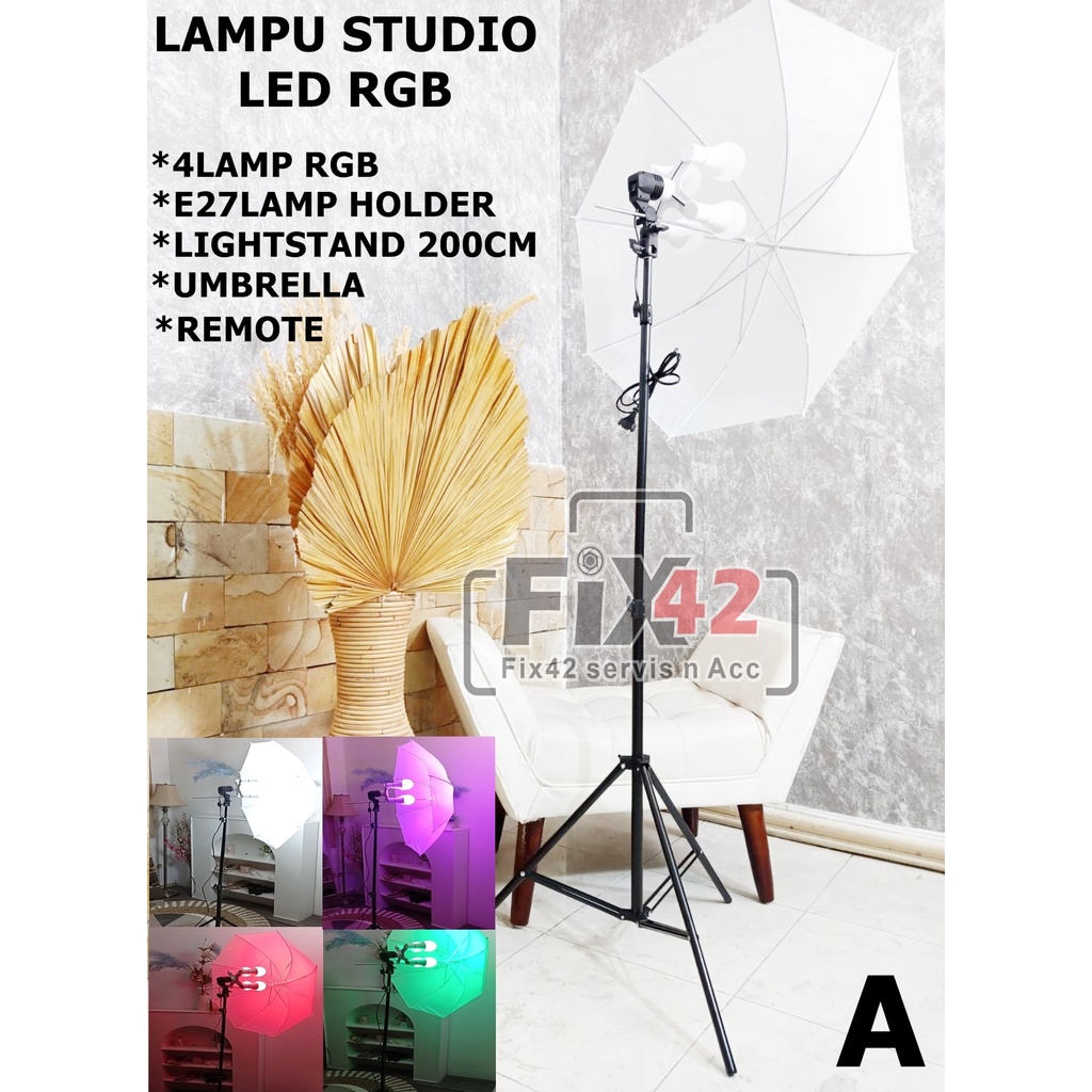 Jual Paket Lampu Studio LED Continuous Light Foto Video Lightsaber ...
