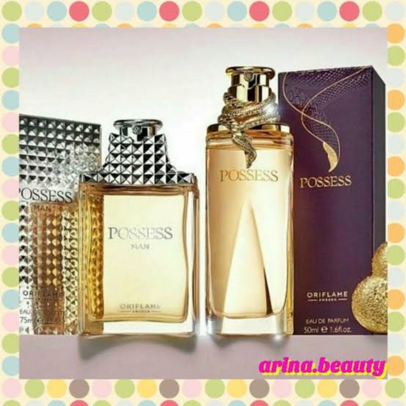 Jual Possess Woman Edp Parfum // Possess Man Edt Parfum | Shopee Indonesia