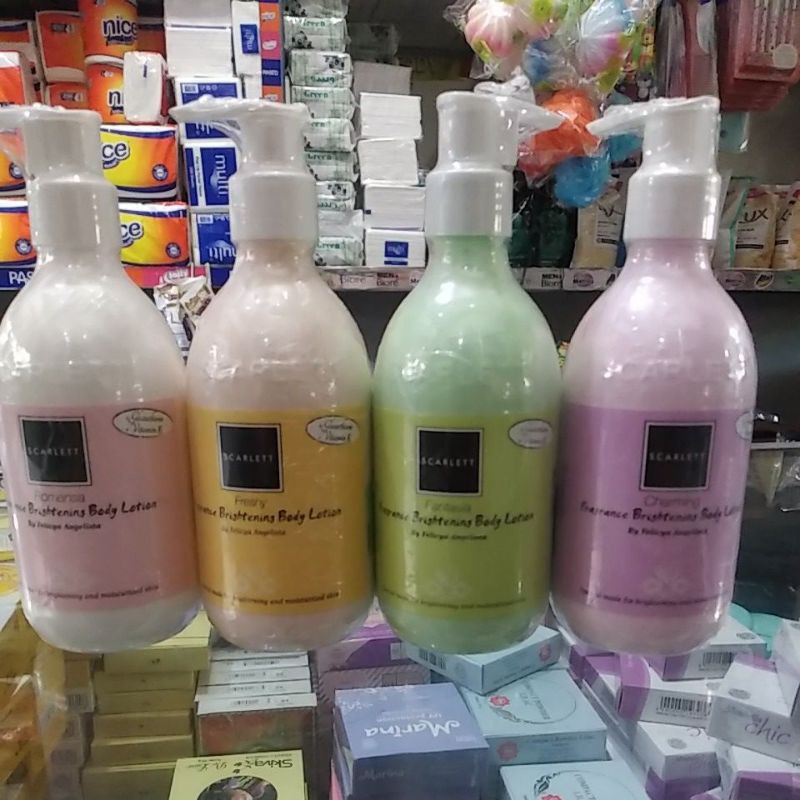Jual handbody hanbodi hanbody hembodi lotion scarlet scarlett body ...