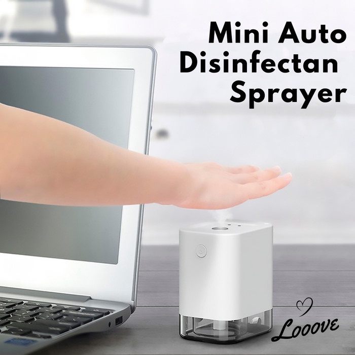 Jual Mini Auto Disinfection Spray Mesin Hand Sanitizer Alkohol Otomatis ...