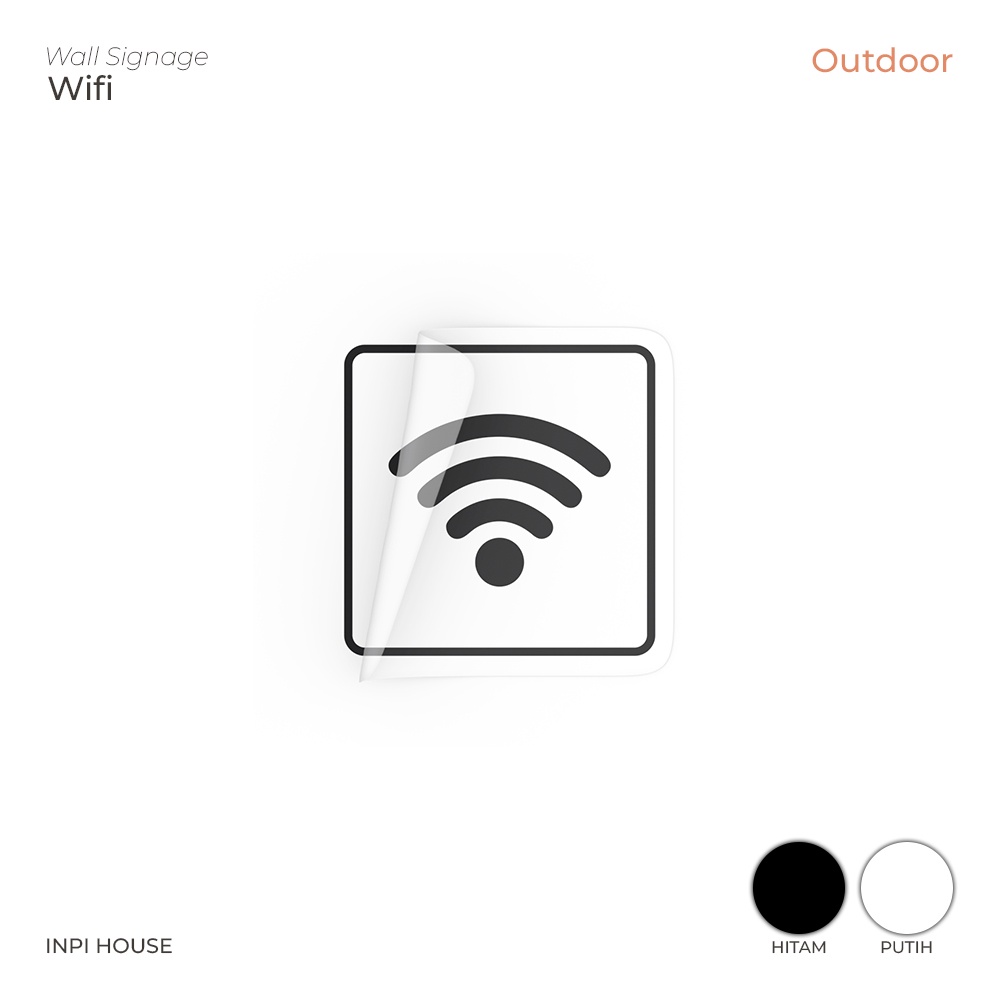 Jual stiker wifi area - free wifi sticker - zona wifi - stiker dinding ...