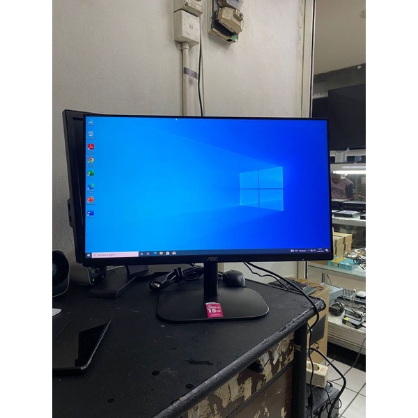 Jual MONITOR AOC 24 INCH FULL HD IPS SUPER MURAH HDMI | Shopee Indonesia