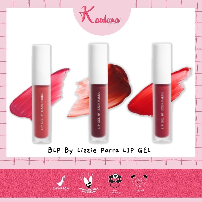 Jual BLP Beauty by Lizzie Parra LIP GEL/LIPTINT 3,5ML Indonesia|Shopee ...