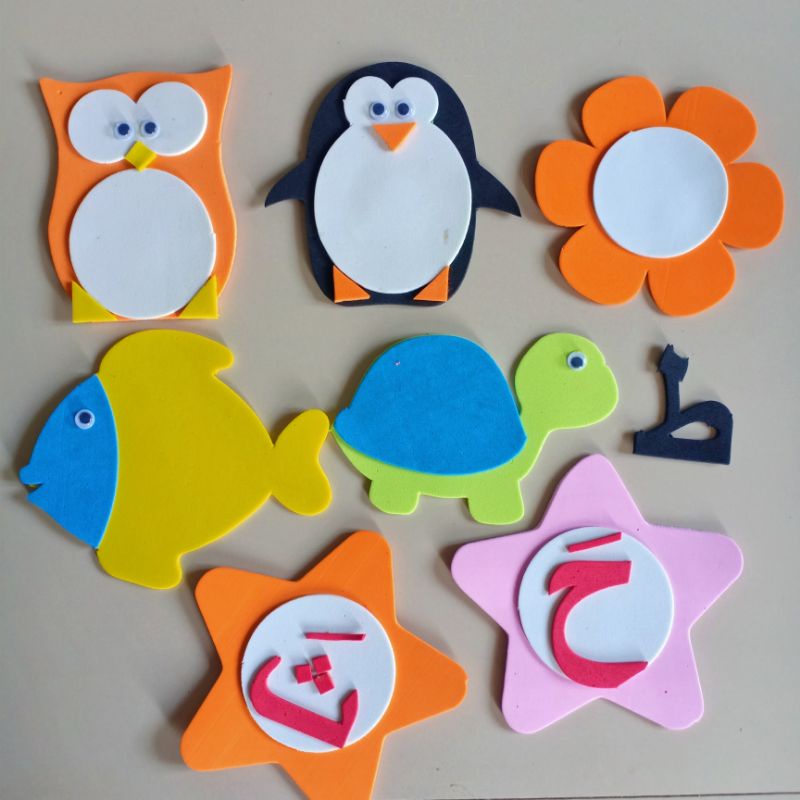 Jual 10 pcs Hiasan Kelas - Hiasan Dinding - Peraga PAUD TK - Pojok Baca - Hiasan Gantungan ...