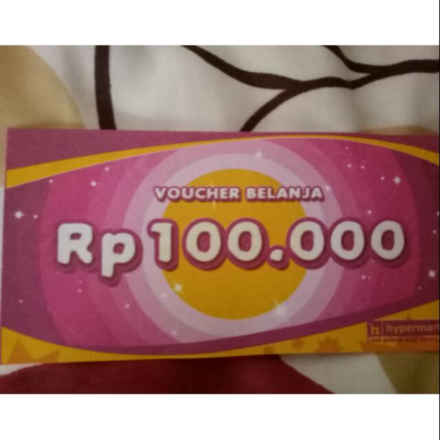 Jual Voucher Hypermart 100ribu exp 2020 | Shopee Indonesia