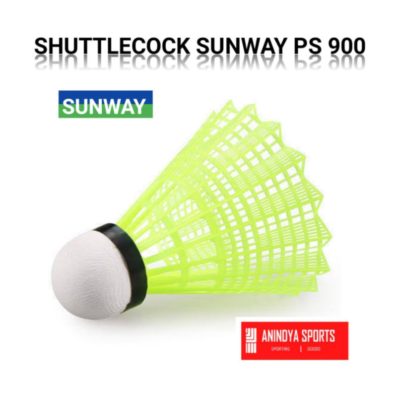 Jual Shuttlecock Plastik Sunway PS 900 / Kok Badminton Plastik ...