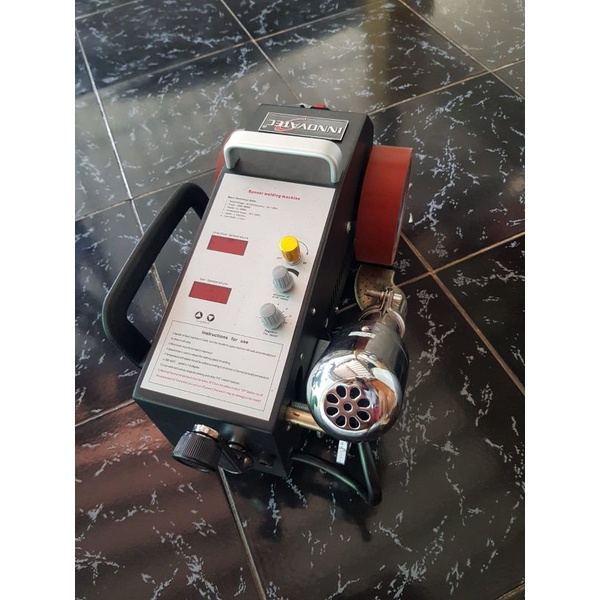 Jual Mesin Alat Seaming Press Sambung Banner Spanduk Otomatis | Shopee ...