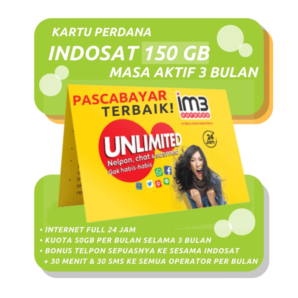 Produk indosat 150 giga | Shopee Indonesia