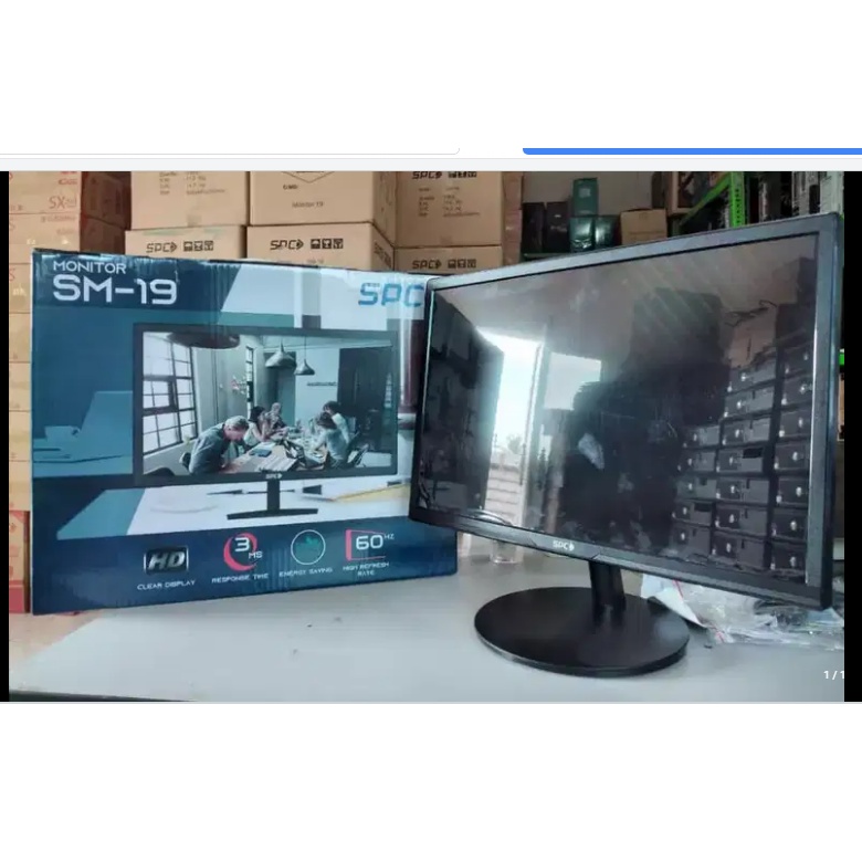 Jual Monitor SPC 19 inch VGA HDMI | Shopee Indonesia