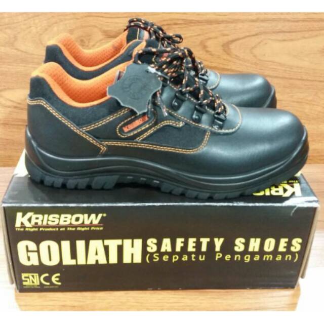 Jual Safety shoes Krisbow type Goliath 4" sepatu pengaman Krisbow tipe ...