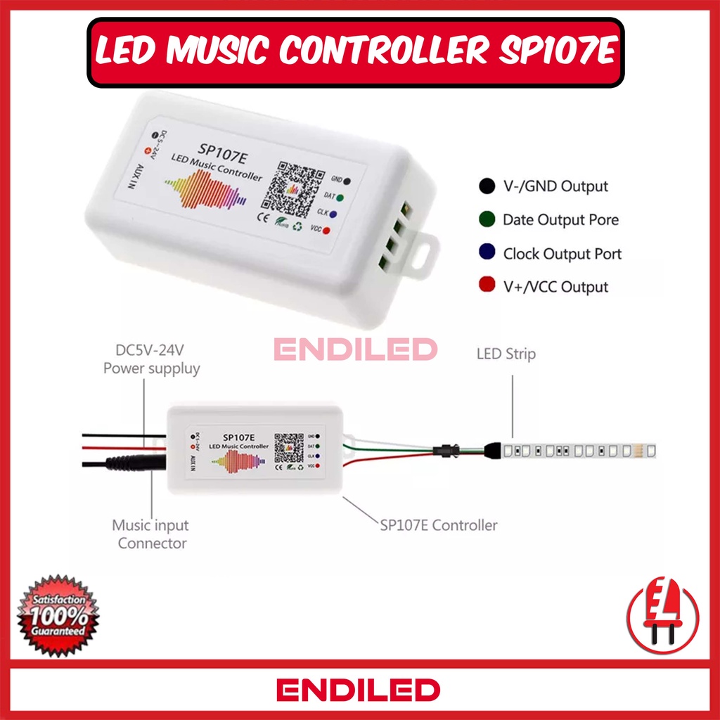 Jual Modul led musik controller SP107E Indonesia|Shopee Indonesia