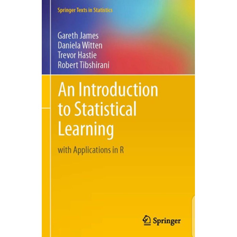 Jual Buku An Introduction to Statistical Learning | Shopee Indonesia Jual Buku An Introduction to Statistical Learning | Shopee Indonesia