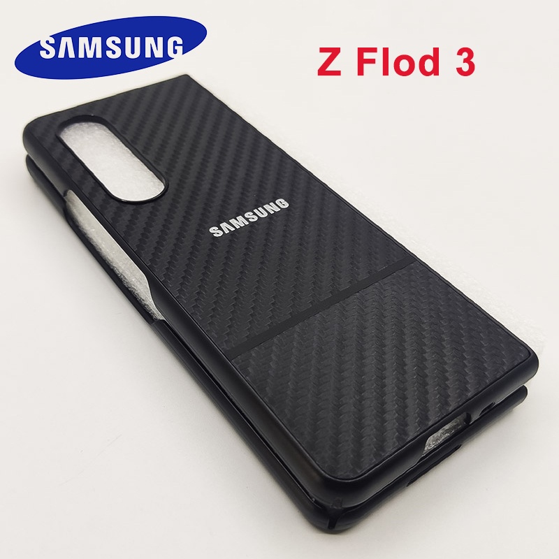 Jual Z Fold 3 real carbon fiber case For Samsung Galaxy Z Fold3 case ...