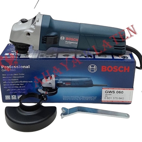 Jual GERINDA BOSCH 4 Inch BOSCH GWS 060 // ANGLE GRINDER BOSCH GWS 060 ...