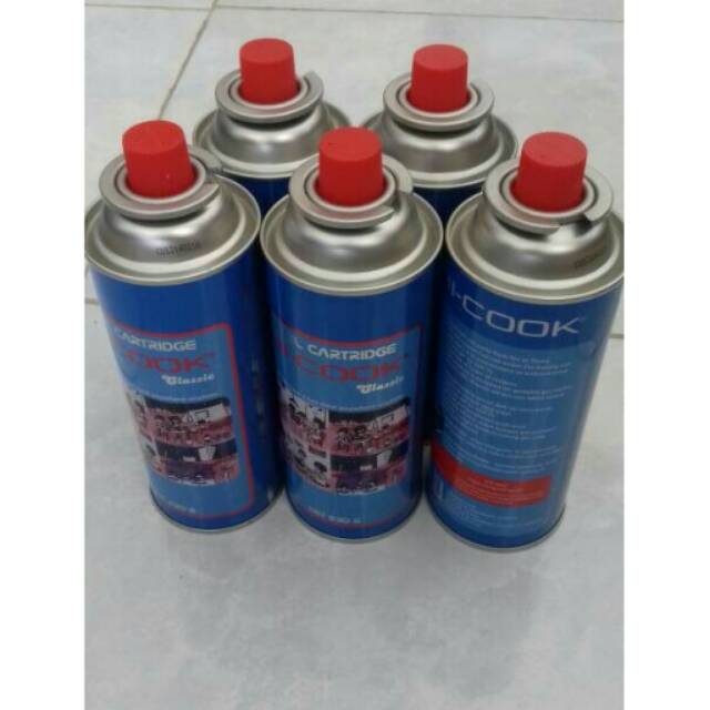Jual Tabung Gas Butana Hi-Cook 230Gr | Shopee Indonesia