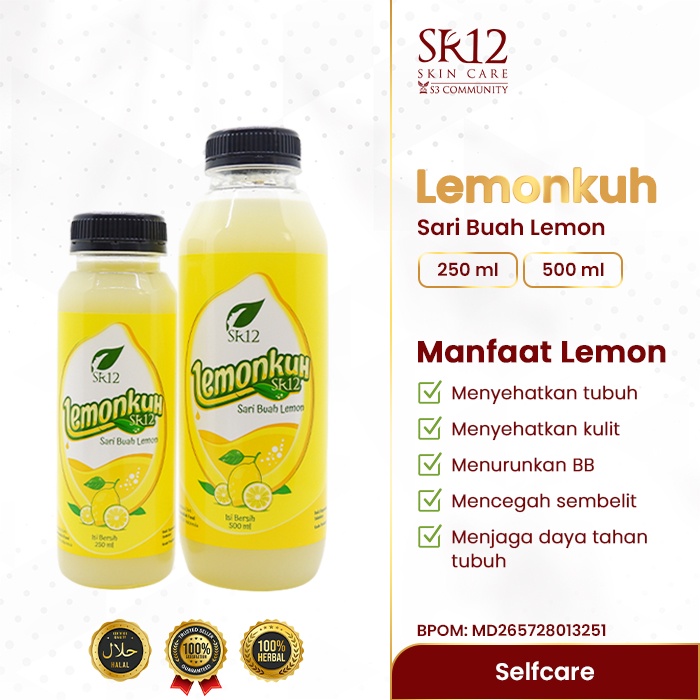 Jual Lemonku SR12 sari buah lemon asli meningkatkan daya tahan tubuh ...
