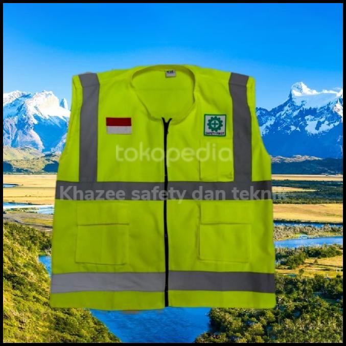 Jual Rompi Safety Drill Logo K3 / Rompi Proyek American Drill / Rompi ...