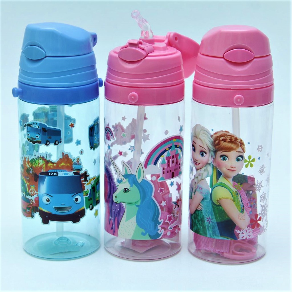 Jual BOTOL MINUM ANAK KARAKTER SEDOTAN TALI PANJANG X-3658 UKURAN 500 ML BPA FREE | Shopee Indonesia