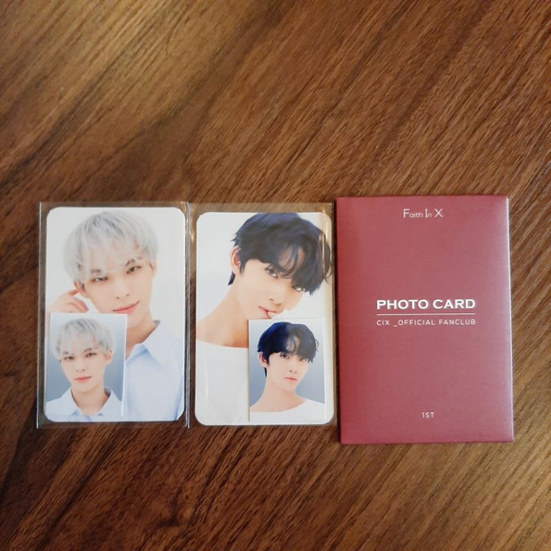 Jual bae jinyoung bx CIX 1ST FANCLUB FANKIT photocard id seunghun hyunsuk yonghee | Shopee Indonesia