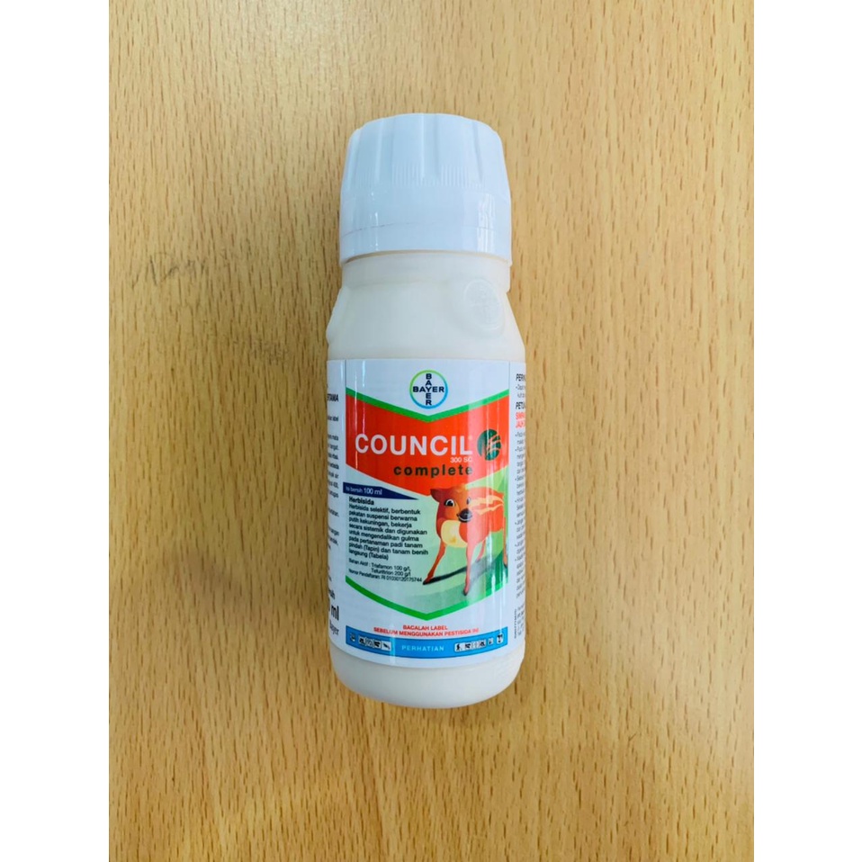 Jual Herbisida UNTUK Padi pra tumbuh COUNCIL COMPLETE 100 ml Dr BAYER ...