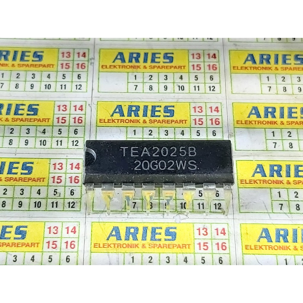 Jual IC TEA2025B IC POWER AUDIO TEA 2025 B | Shopee Indonesia