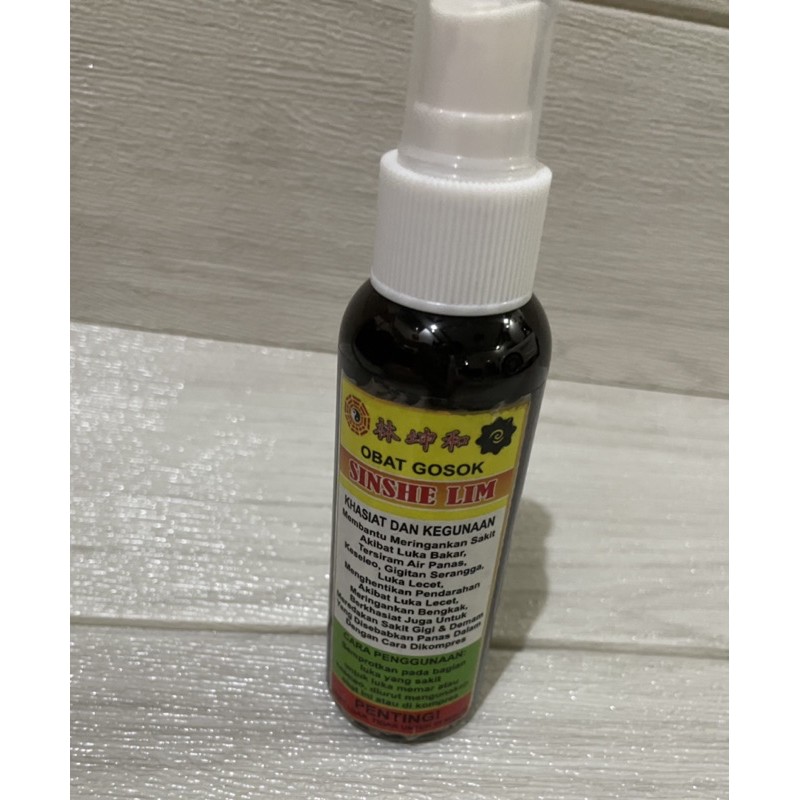 Jual ARAK GOSOK / OBAT GOSOK SHINSE LIM ( luka jatuh , keseleo , pegel ...