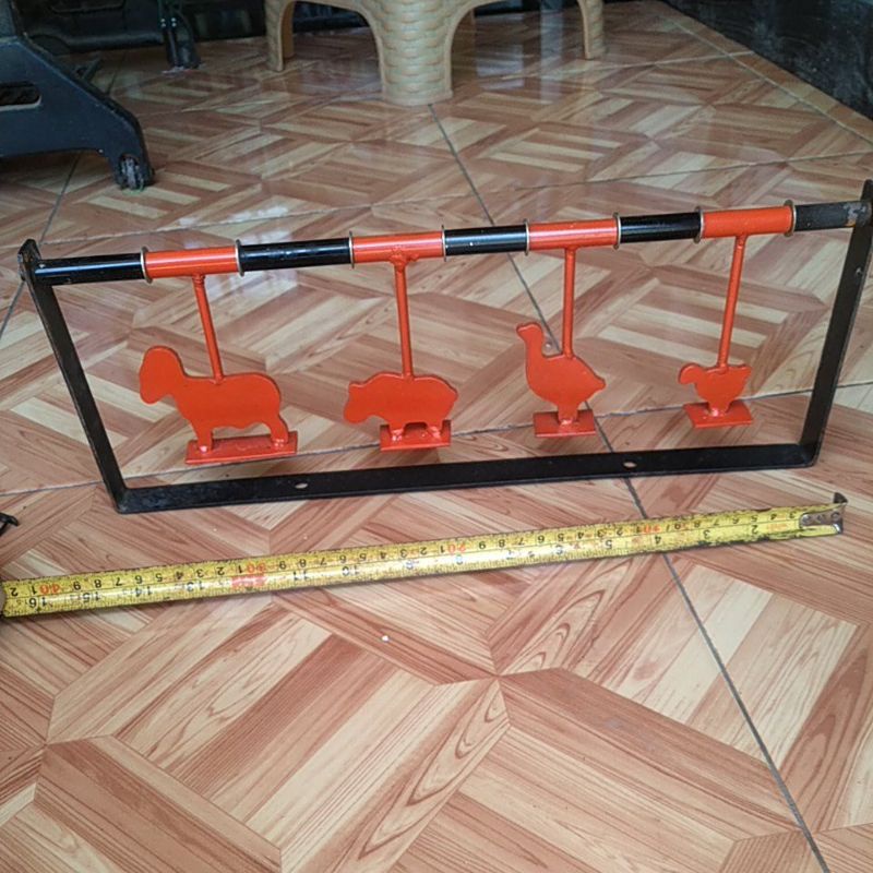 Jual sasaran tembak target metal siluet bentuk hewan besar | Shopee ...