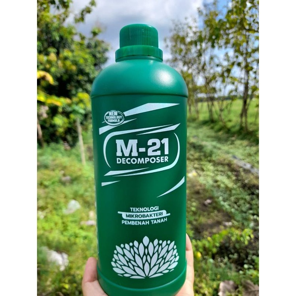 Jual M21 Decomposer Pembenah Tanah M 21 Dekomposer kemasan 1L | Shopee Indonesia