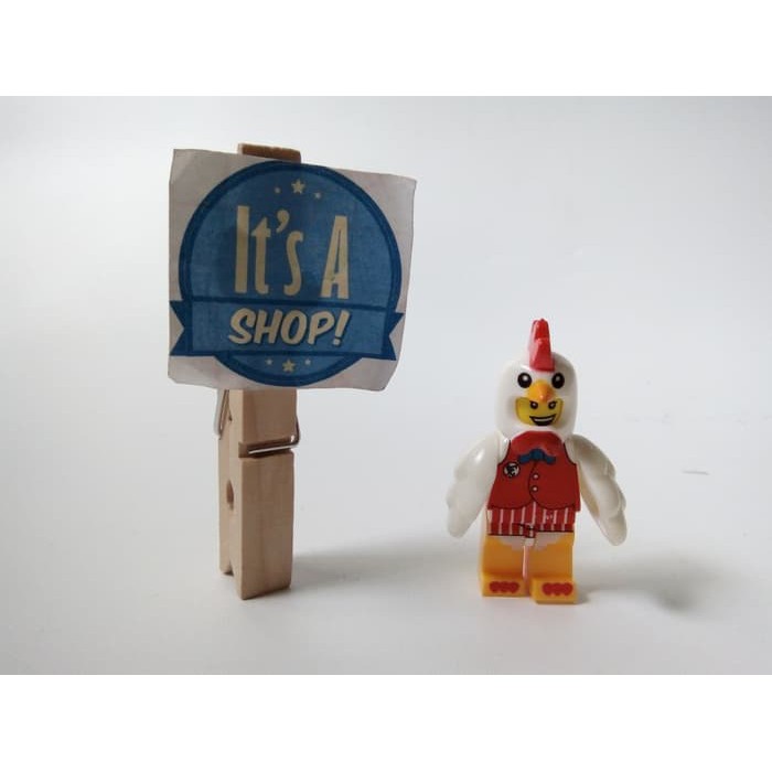 Jual Bootleg Lego KFC mascot Chucky | Shopee Indonesia