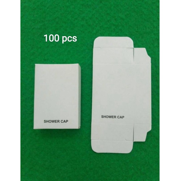 Jual cover box carton shower cap 100 pcs Indonesia|Shopee Indonesia