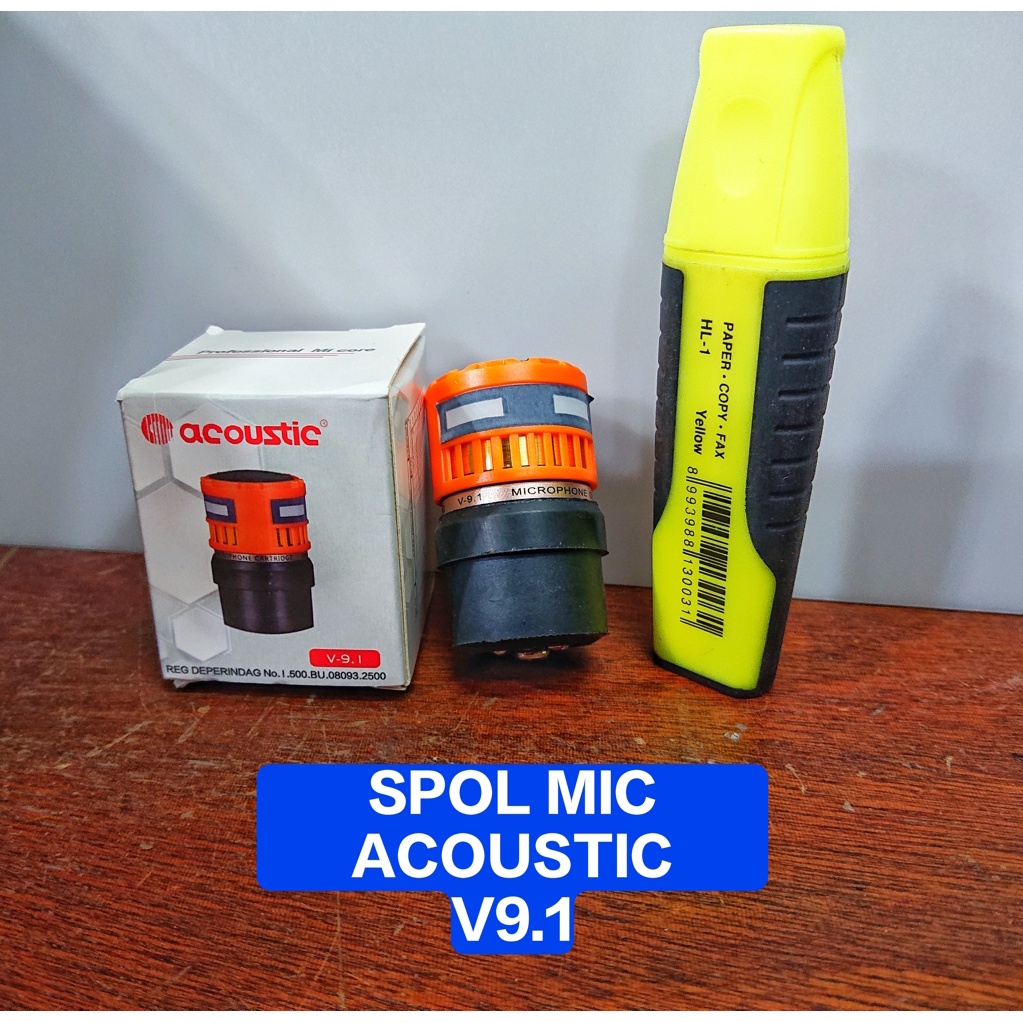 Jual Spol Mic Acoustic V9.1 / Spul Mic Acoustic V 9.1 | Shopee Indonesia