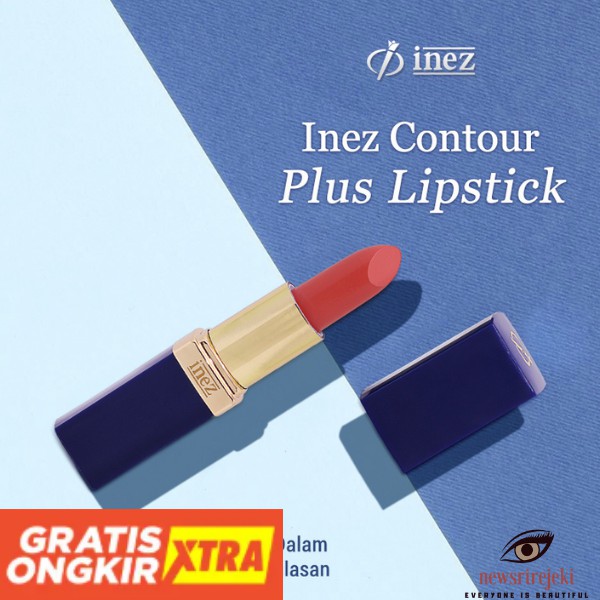 Inez Color Contour Plus Lipstick Aneka Warna Lipstik Colour | Shopee ...