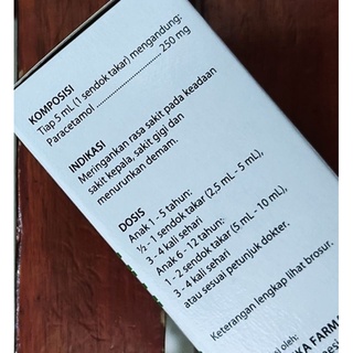 Jual Xepamol Paracetamol 250 Mg / Sirup 60 Ml / Meredakan Nyeri / Demam ...