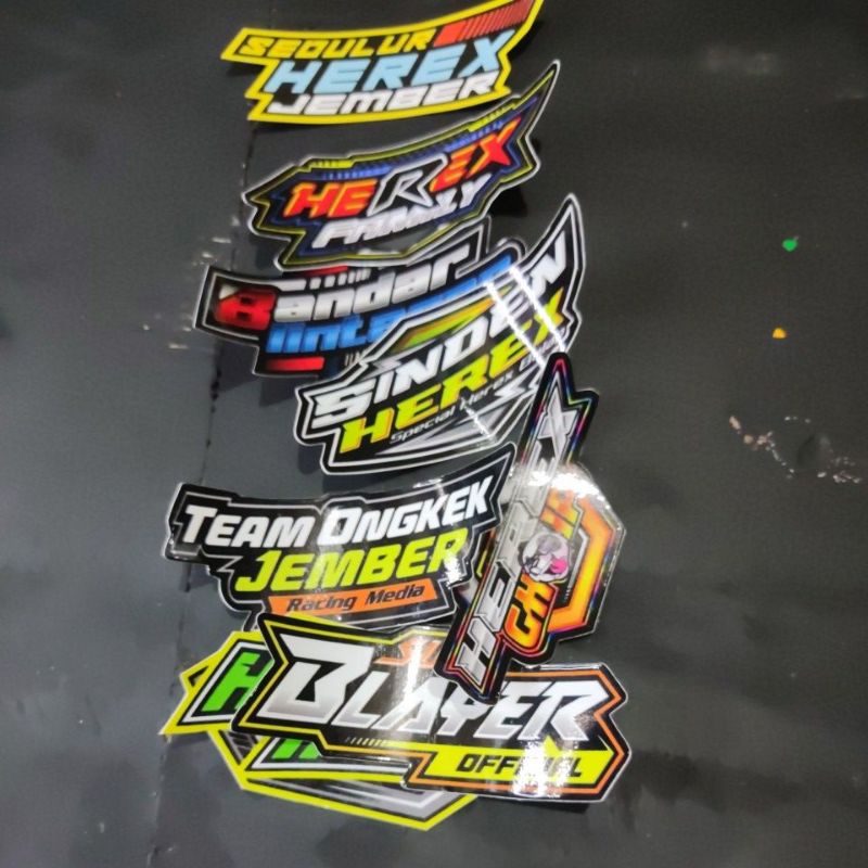 Jual stiker herex #1 | Shopee Indonesia