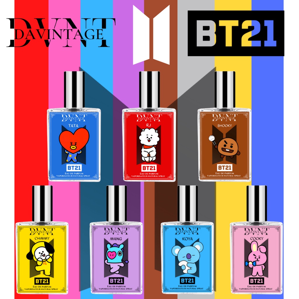 Jual COD - Parfum Korea BTS BT21 35ml Eau De Parfume Premium - Parfum ...