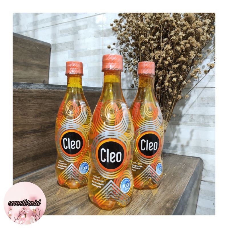 Jual 1 dus cleo oxygen water 500ml 24botol | Shopee Indonesia