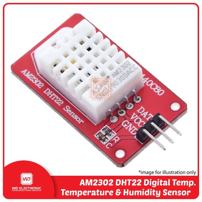 Jual AM2302 DHT22 DHT-22 Digital Temperature & Humidity Sensor module ...