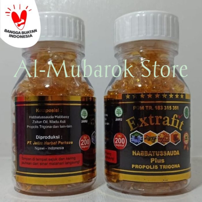 Jual MINYAK HABBATUSSAUDA OIL PLUS PROPOLIS TRIGONA EXTRAVIT ISI 200 ...