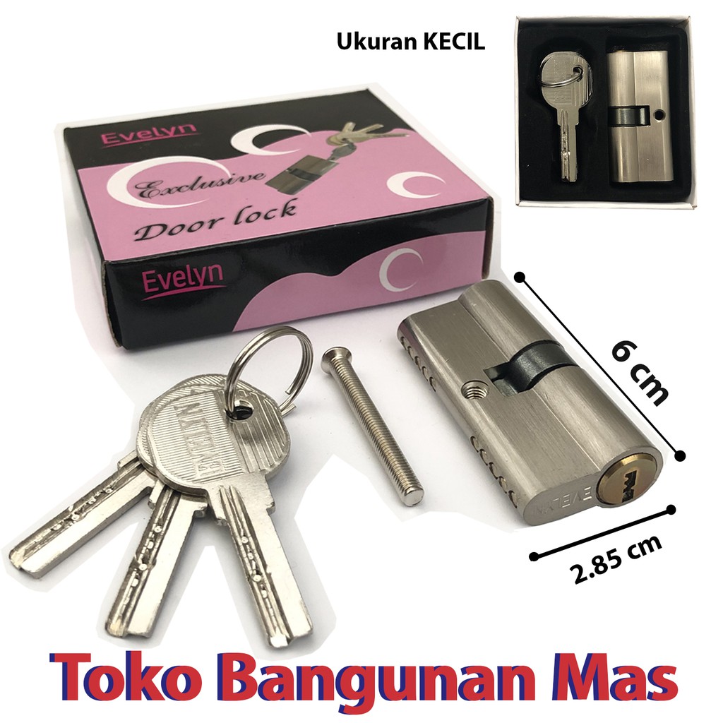 Jual Silinder KUNCI pintu ukuran KECIL evelyn KUNCI COMPUTER 3 ANAK KUNCI KOMPUTER BAGUS DAN ...