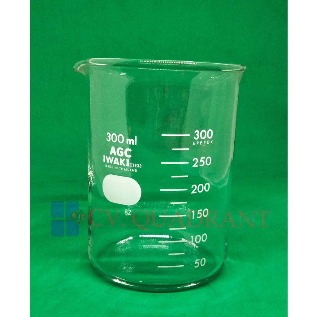 Jual Beaker Glass / Gelas Kimia 300ml - 500ml IWAKI | Shopee Indonesia