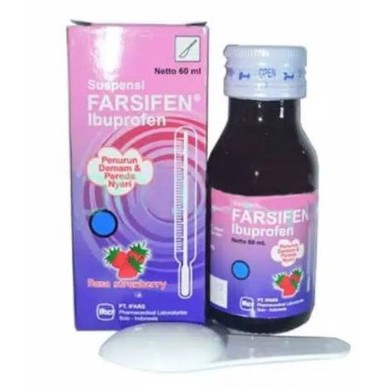 Jual Farsifen Sirup - Penurun Demam Anak - Netto 60 mL | Shopee Indonesia
