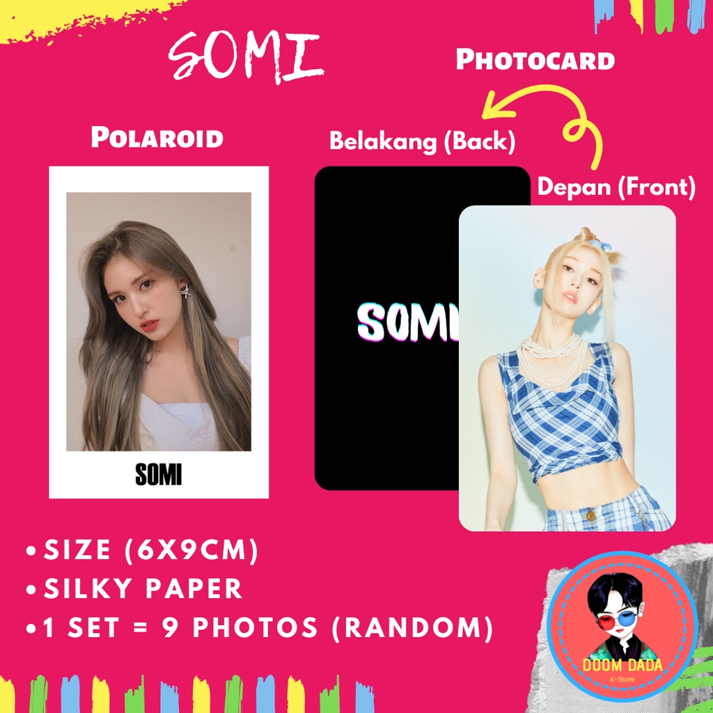 Jual Paket Polaroid Jeon Somi / Paket Photocard Somi KPOP | Shopee Indonesia