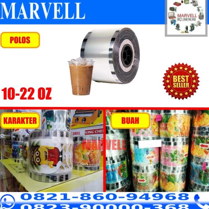 Jual Plastik lid cup sealer gambar | Shopee Indonesia