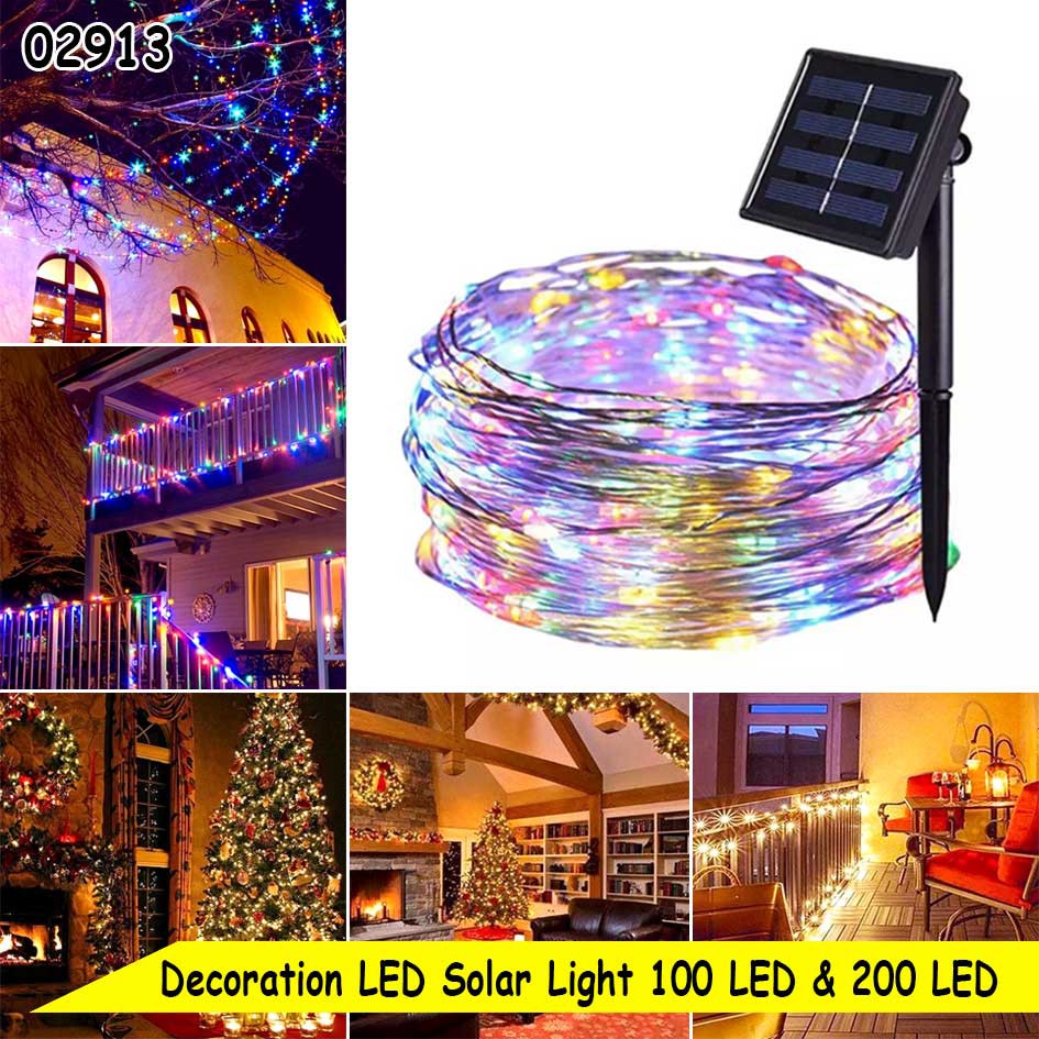 Jual Lampu LED Hiasan Taman Jalan Pohon Rumah Pagar Kamar Tenaga Surya ...