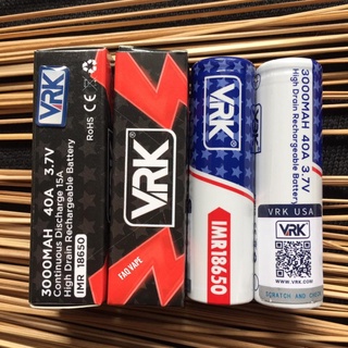Jual NEW PRODUCT BATTERY VRK 40A AUTHENTIC - BATERAI VAPE IMR 18650 ...