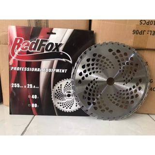 Jual REDFOX Mata Pisau Potong Rumput Bulat 255MM X 25,4MM x 40T READY JUGA PISAU POTONG RUMPUT ...